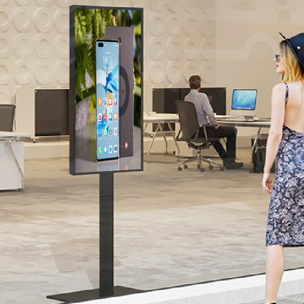 49inch Floor Standing Lcd Digital Signage Display Window Display Screen ...
